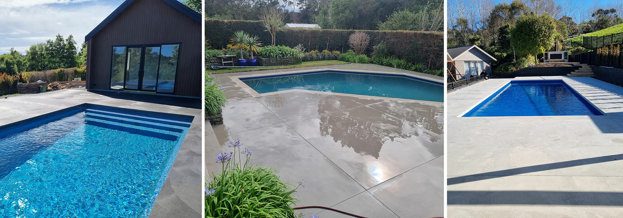 Concrete Pool Surrounds Auckland - Concrete around swimming pool